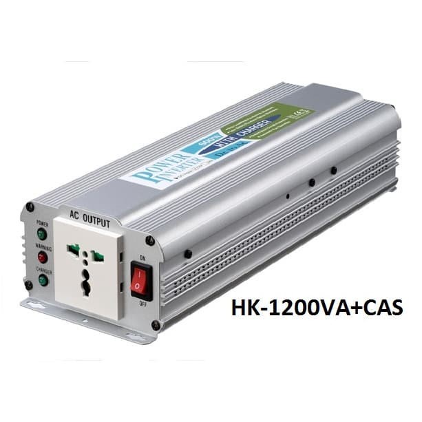 Jual Power Inverter DC to AC + Cas Aki 10A HK 1200 VA 12V Hachiko ...