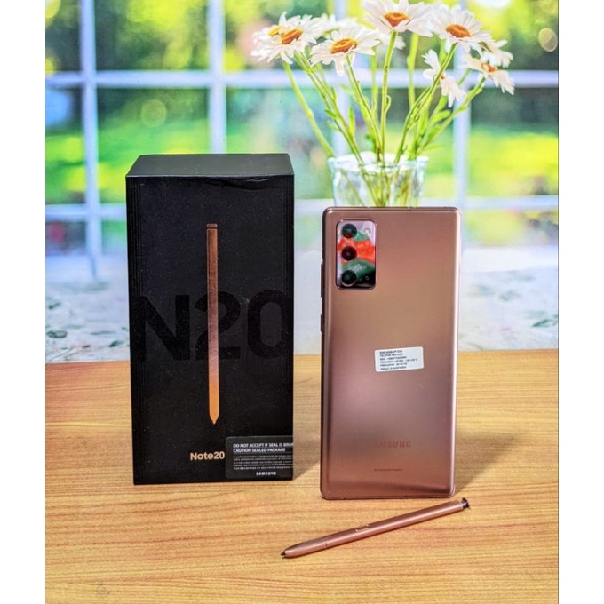 Jual Samsung Note 20 Ram 8/256gb Ex Resmi Indonesia Sein | Shopee Indonesia