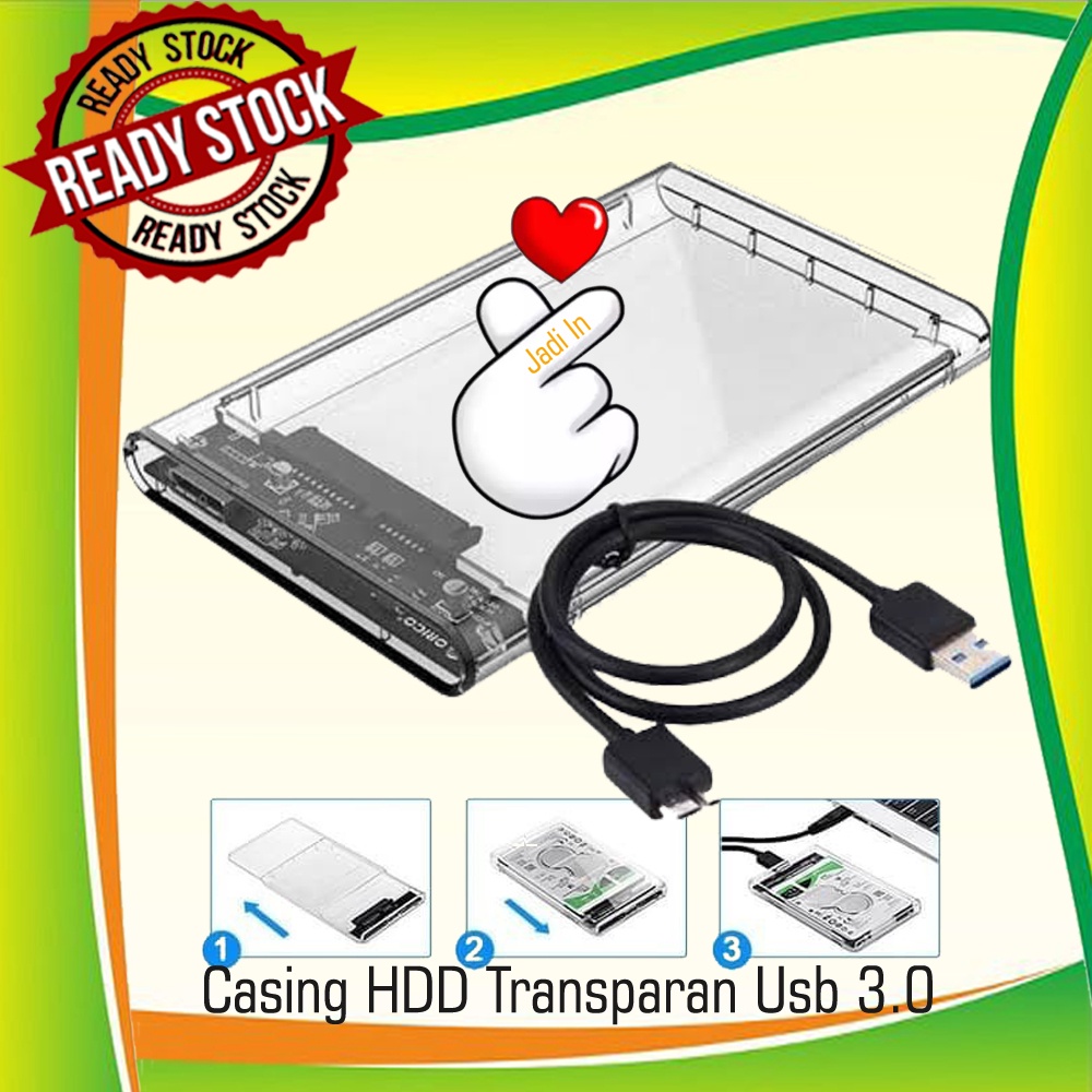 Jual Casing Hardisk 2.5 Inch Sata External Case USB 3.0 / Casing HDD 2,5 / Casing hdd 2,5 Inch ...