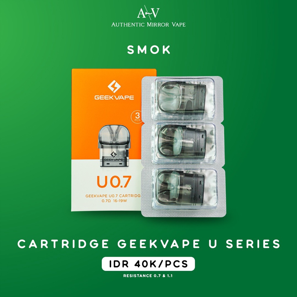 Jual Cartridge Geekvape Sonder U Series Pod Replacement - CC | Shopee ...