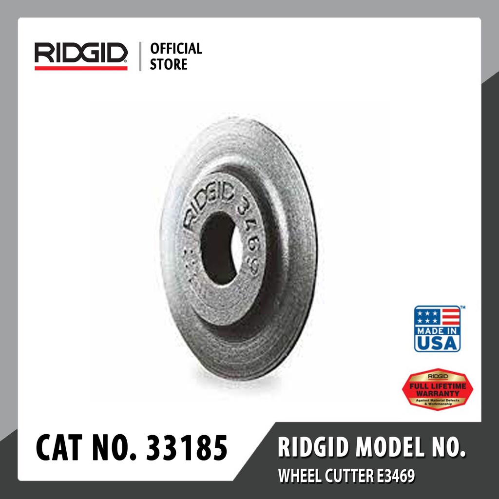 Jual RIDGID Wheel Cutter E3469 33185 | Shopee Indonesia