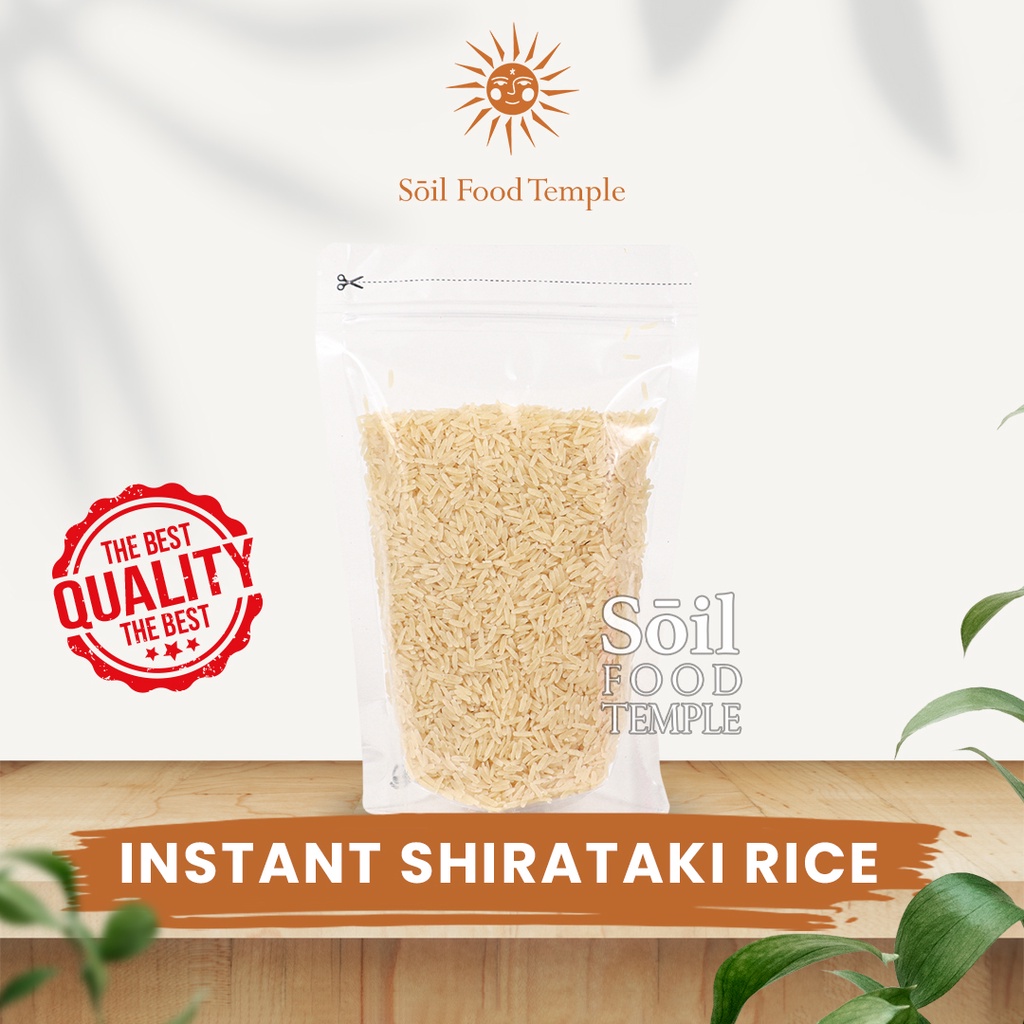 Jual Instant Shirataki Rice Beras Porang Cepat Saji 100gr | Shopee ...