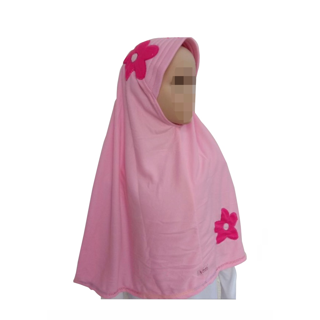 Jual Jilbab Anak Motif Bunga Jilbab Anak Usia 4-7 Tahun Kerudung Anak ...