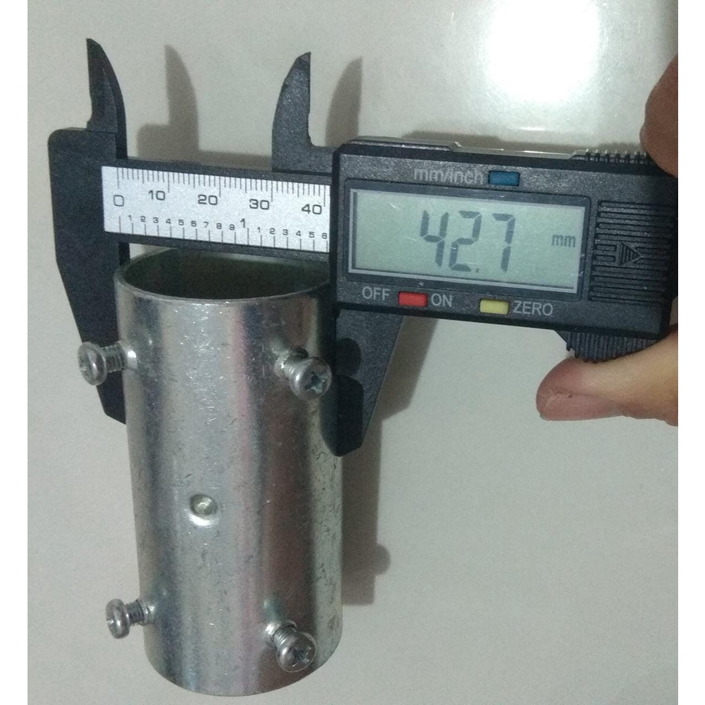 Jual Over sok pipa bulat 1,5 inch bahan asli Stainless Stell bukan ...