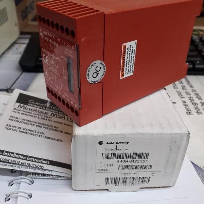 Jual 440R-M23057 Minotaur Msr15D Safety Relay Allen Bradley | Shopee ...