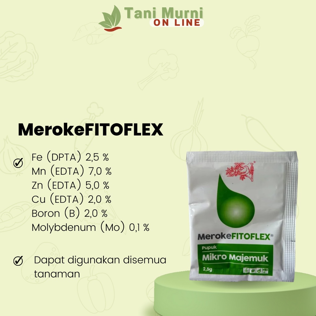 Jual Pupuk Meroke Fitoflex 2.5 gram | Shopee Indonesia
