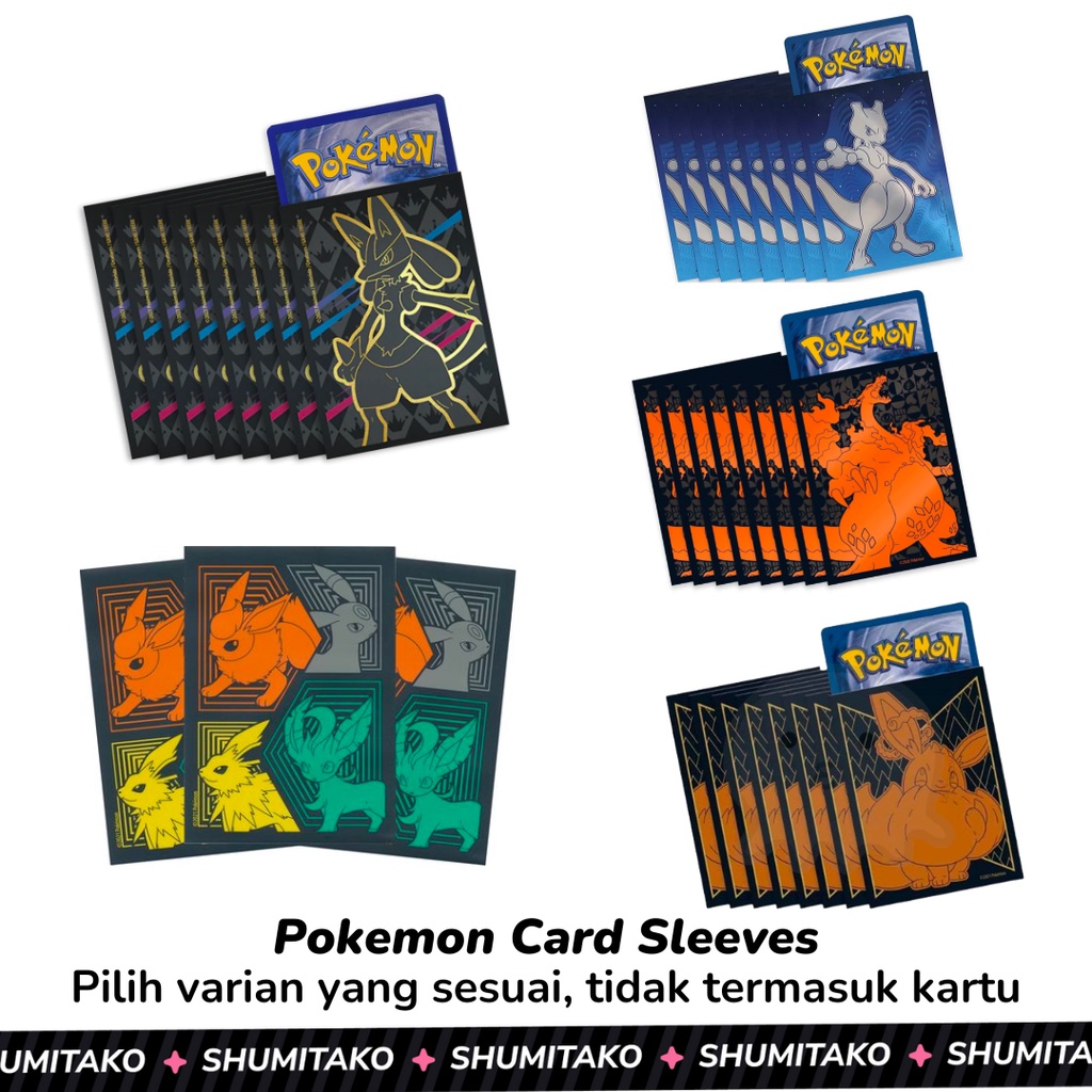 Jual Pokemon TCG Accessories Card Sleeves from ETB (Original) | Shopee ...