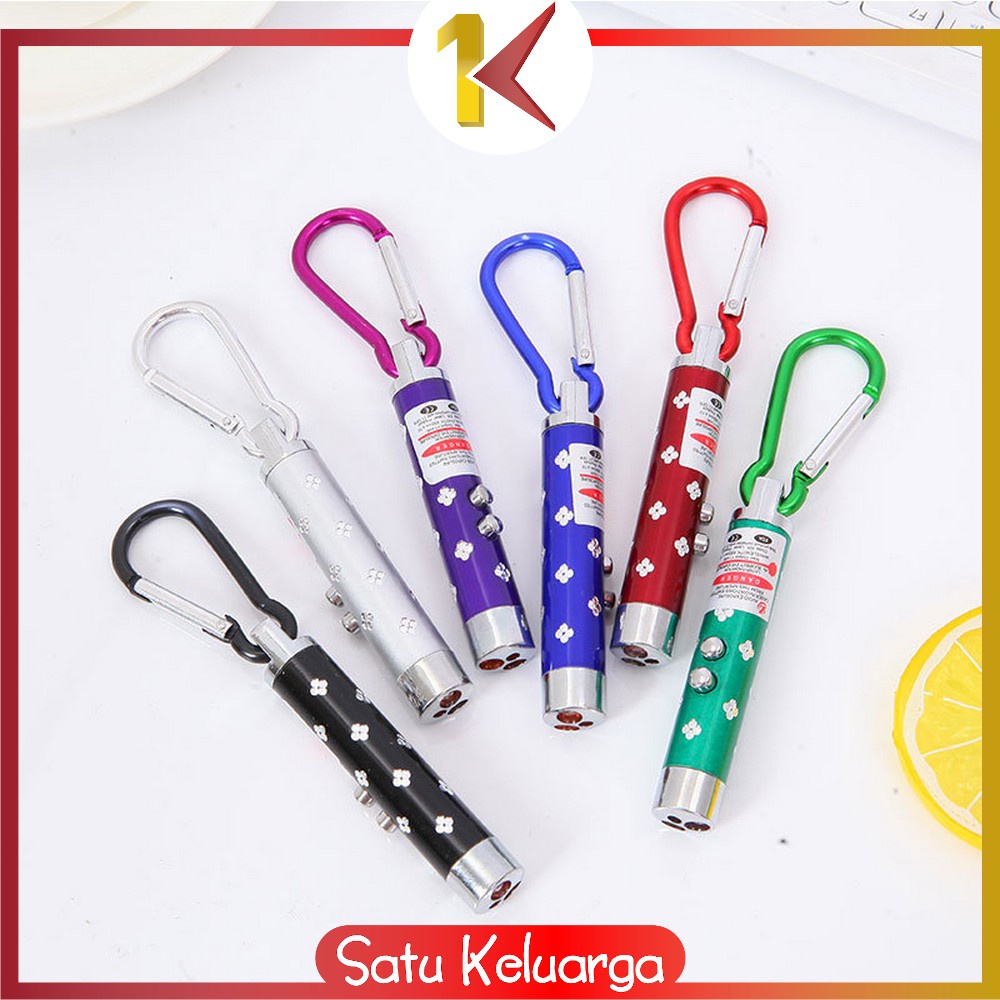Jual SK-C782 Lampu Laser Pointer Motif 3IN1 LED Light Gantungan ...