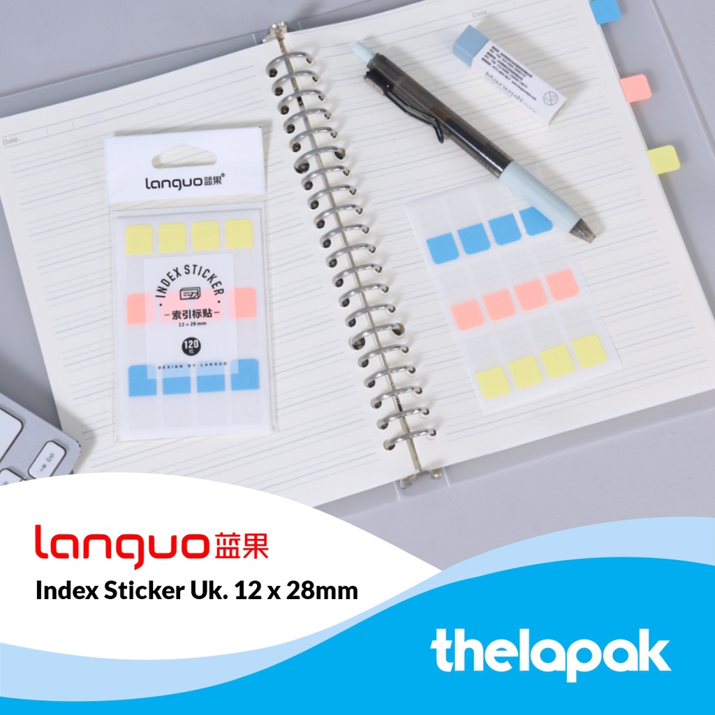 Jual Stiker Tag Index 120pcs Languo Index Sticker | Shopee Indonesia
