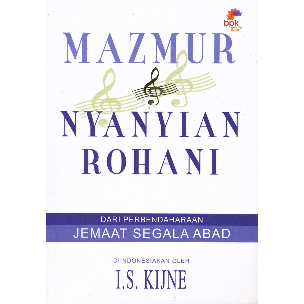 Jual BUKU MAZMUR DAN NYANYIAN ROHANI. I.S KIJNE | Shopee Indonesia
