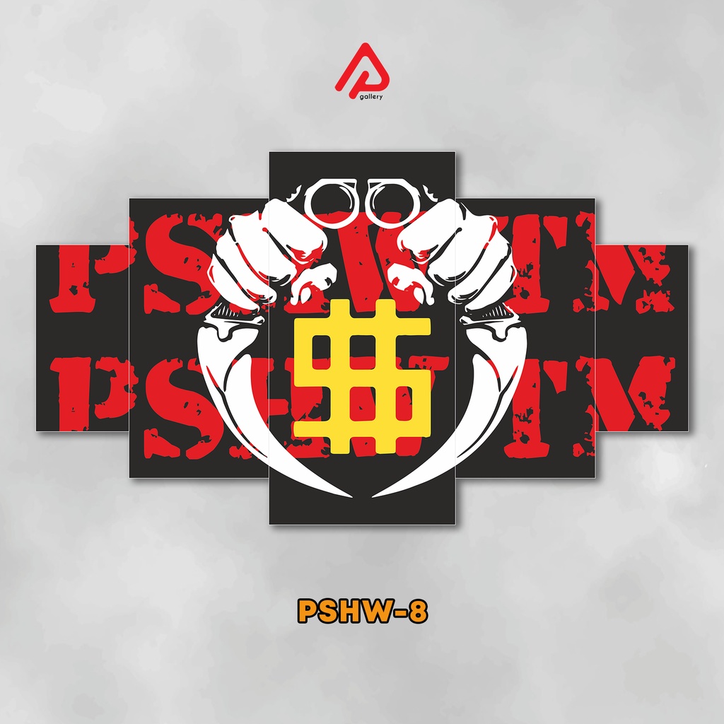 Jual [70X40 CM] Wall Decor PSHW SERIES 1 Set Hiasan Dinding Setia Hati ...