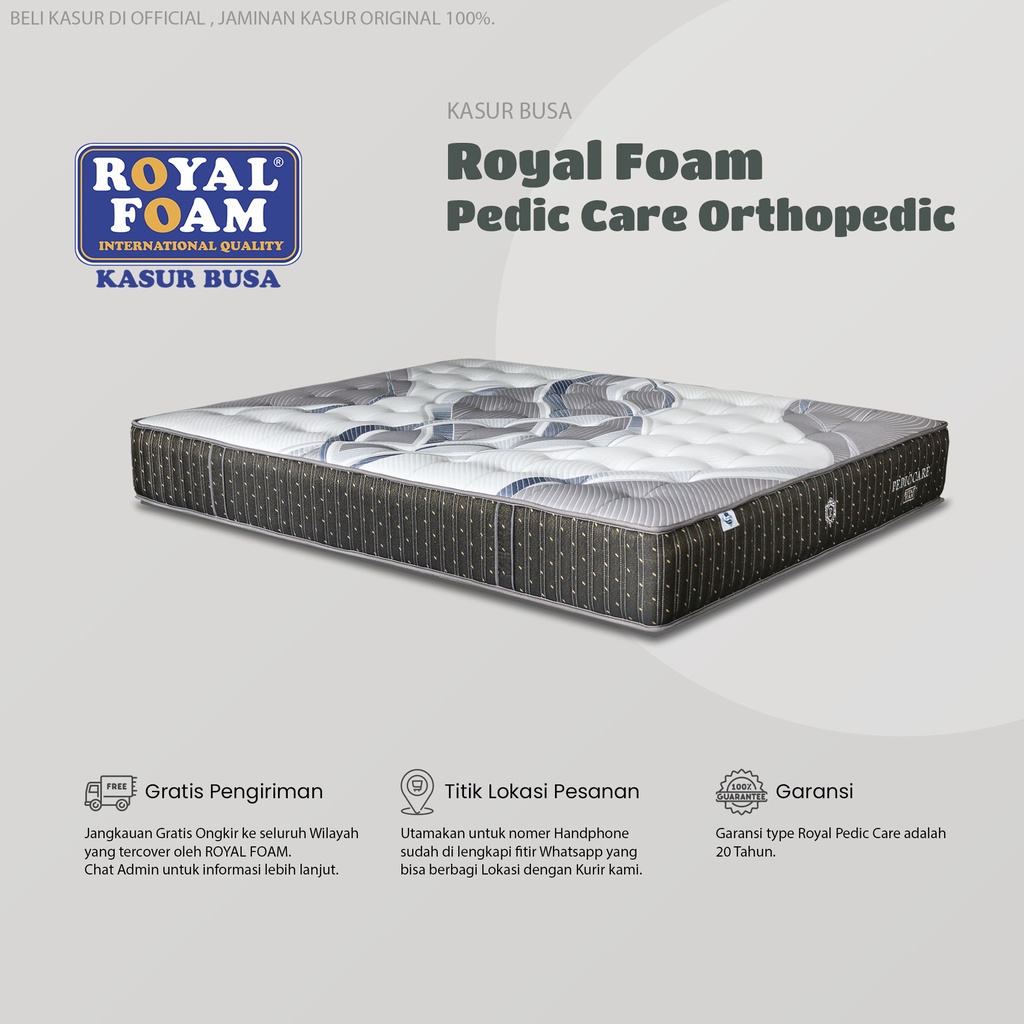 Jual Royal Foam Kasur Busa Orthopedic Pediccare | Shopee Indonesia