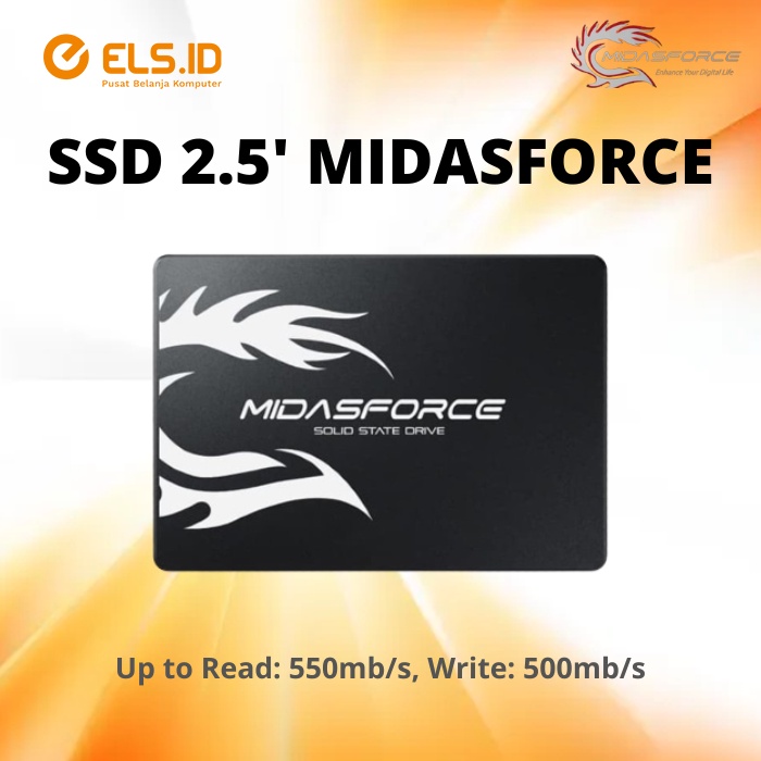 Jual SSD 2,5' 256GB Midasforce SATA III | Shopee Indonesia