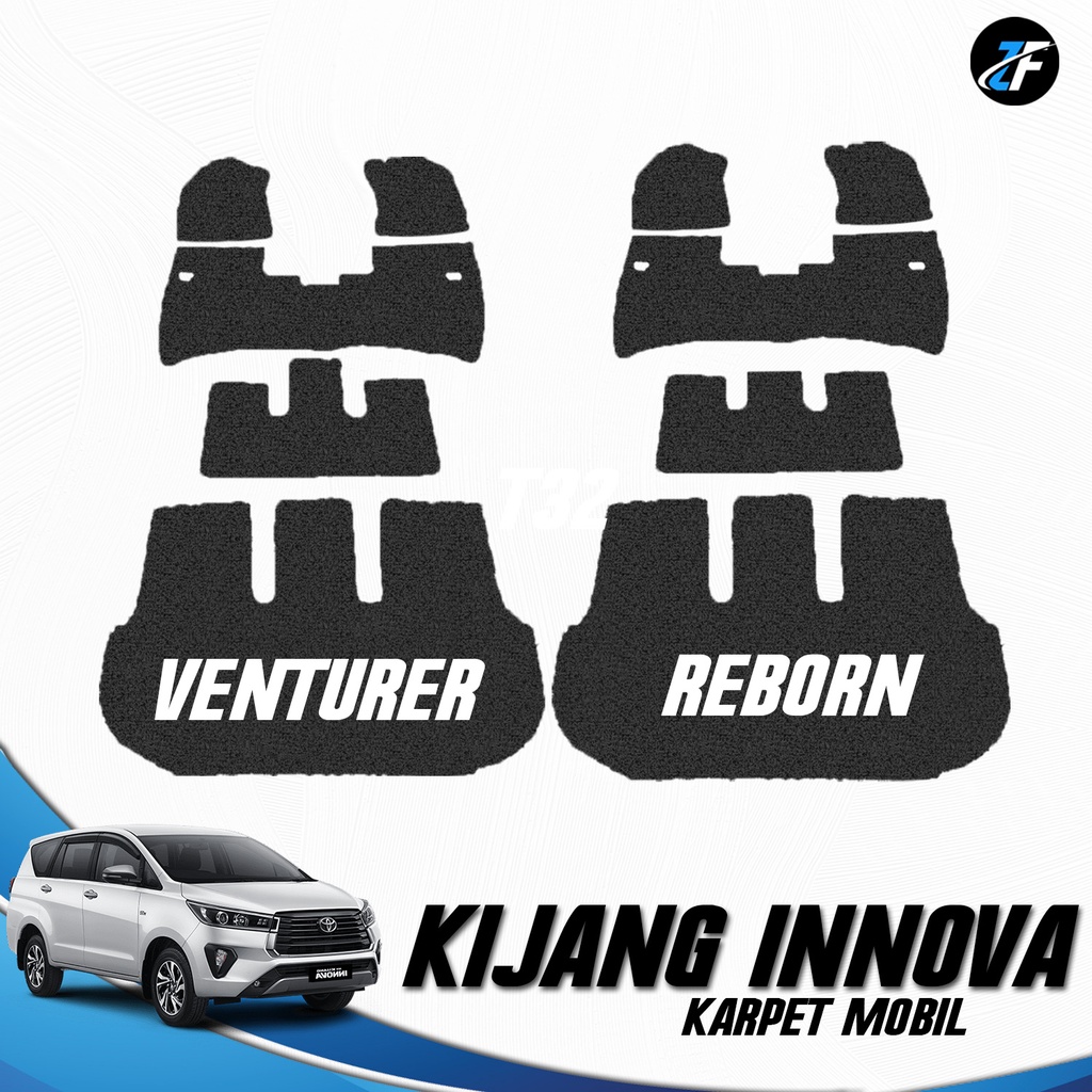 Jual Karpet Mobil Coil Mat INNOVA Reborn 2015-2022 - Full set Bagasi /2 ...