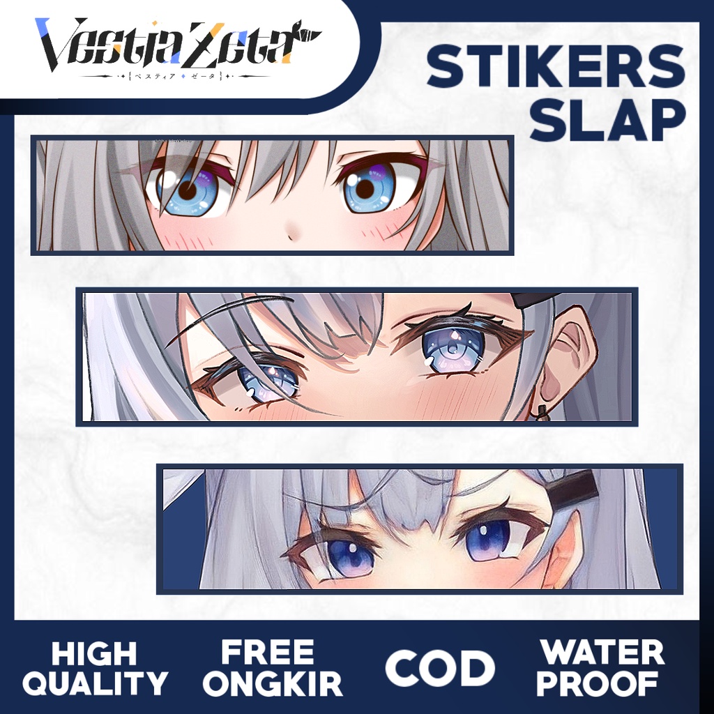 Jual Stiker Slap Vestia Zeta Waterproof Stikers Laminasi | Shopee Indonesia