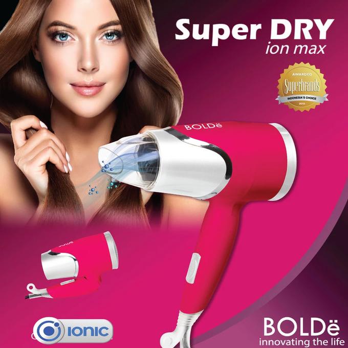 Jual BOLDe Super Dry ION MAX Hair Dryer Pengering Rambut 600 watt ...
