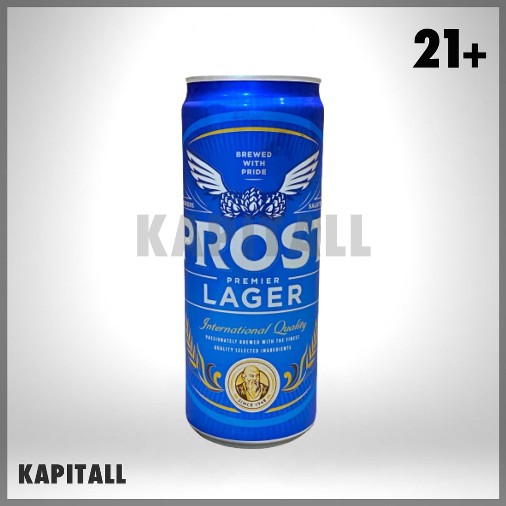 Jual BEER PROST LAGER CAN 320ml | Shopee Indonesia