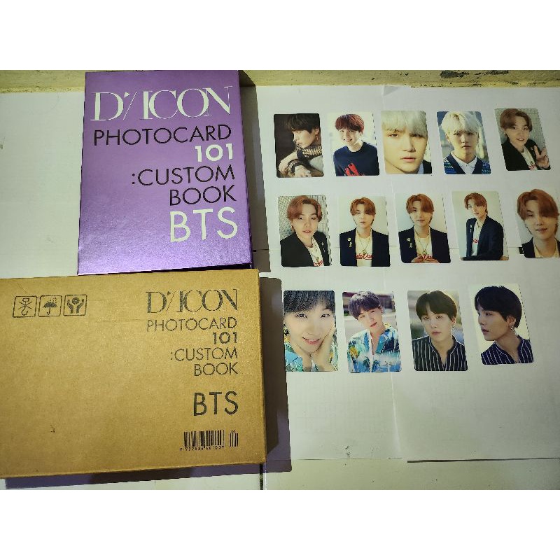 Jual PC DICON 101 BTS OFFICIAL SHARING MEMBER (SUGA) | Shopee Indonesia
