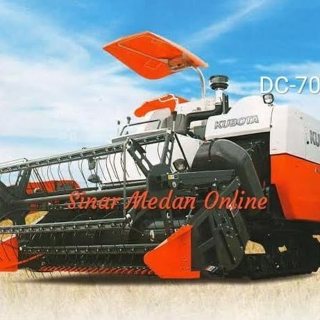 Jual Mitsuboshi Rclc-52 V Belt Combine Harvester Kubota Dc-70 Debezzz ...