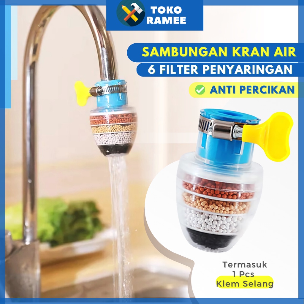Jual Saringan Penyaring Filter Air Sambungan Kran / Keran Air Cuci ...
