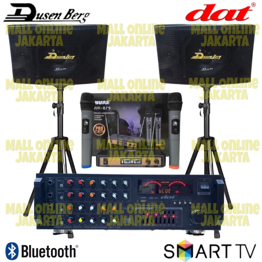 Jual Paket karaoke Dusenberg 10 inch Sound system dat da313 | Shopee ...