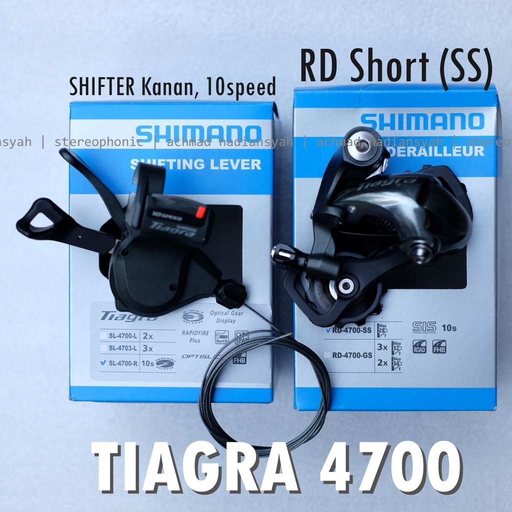 Jual BNIB original SHIMANO Mini Groupset TIAGRA 4700 Shifter Tiagra ...