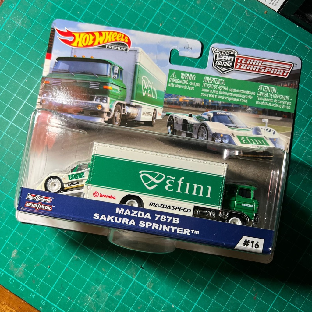 Jual Hot Wheels Team Transport Mazda 787B Sakura Sprinter | Shopee ...
