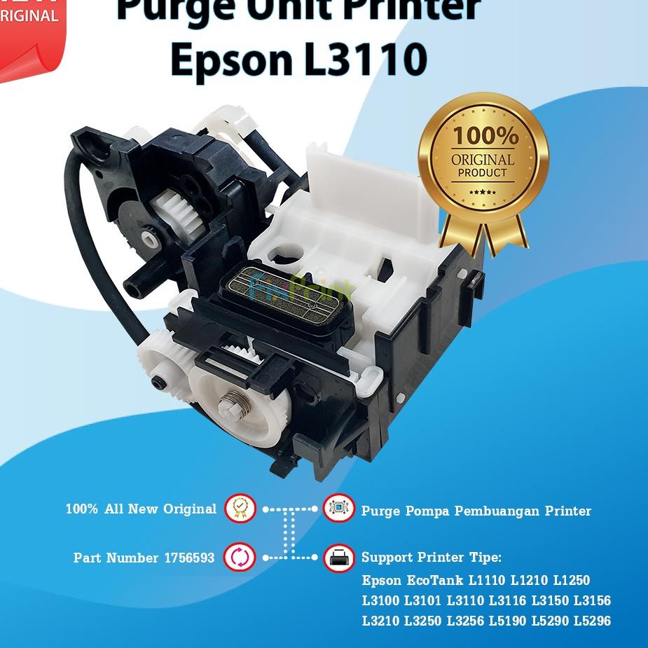 Jual ♠ Purge Unit Epson L1110 L1210 L3110 L3210 Pompa Pump Absorber Ink ...