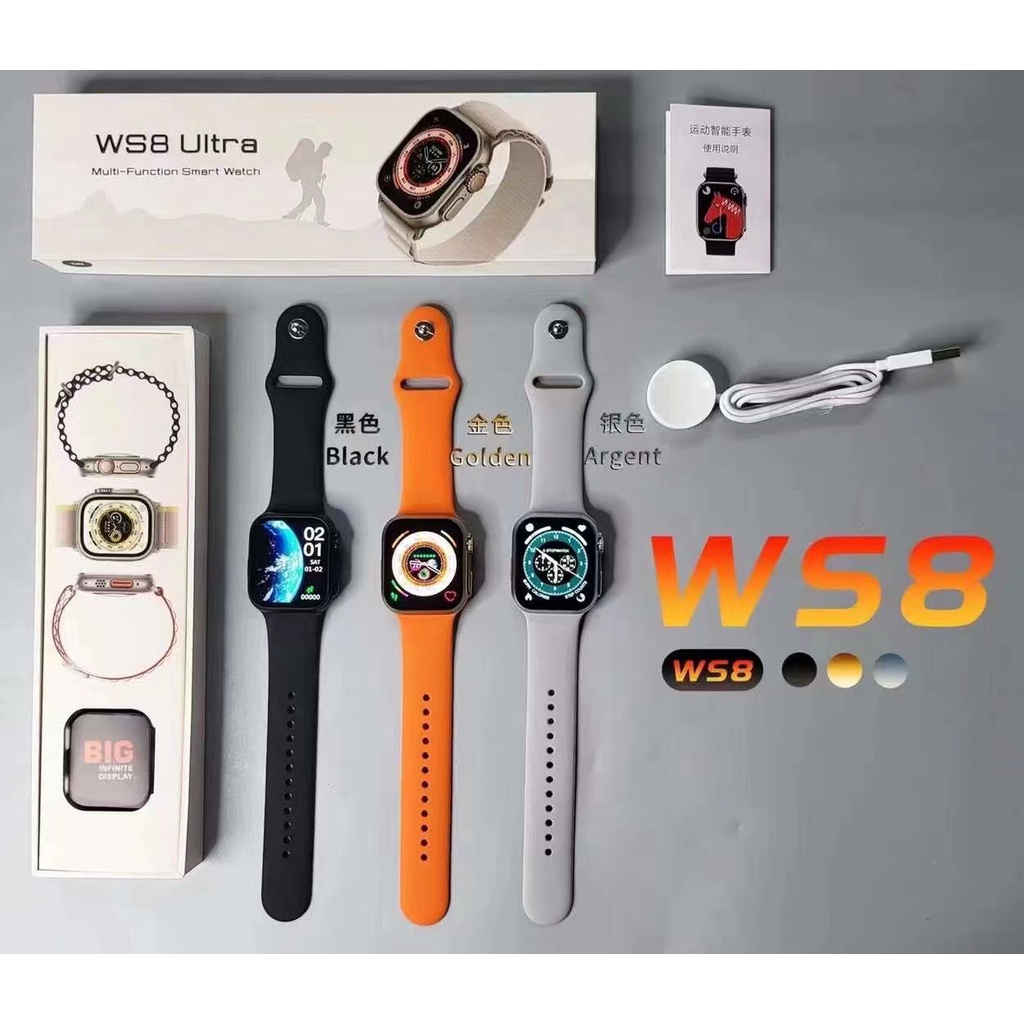 Jual Jam Tangan Ultra Smartwatch WS8 Ultra Multi Fungsi | Shopee Indonesia