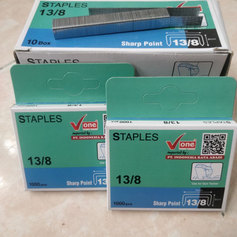 Jual Staples tembak 13/8 / isi staples tembak 13/8 | Shopee Indonesia