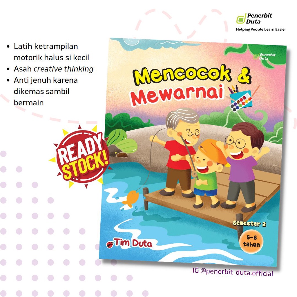 Jual Seri Mencocok dan Mewarnai 5-6 Tahun (Semester 2) | Shopee Indonesia