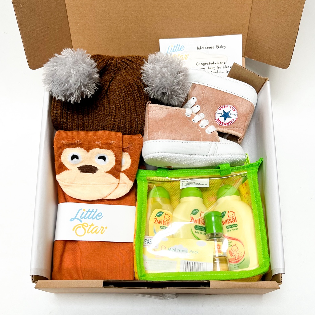 Jual Hampers Newborn Baby Gift Set Kado Baju Sabun Perlengkapan Mandi ...