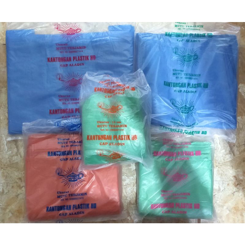 Jual Plastik asoi asoy / kantongan plastik cap aladin/rencong uk 15/19 ...
