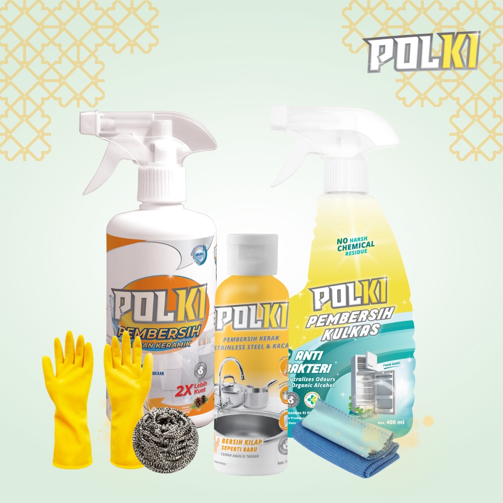 Jual POLKI PAKET EXCLUSIVE RAMADHAN - Bundling Cleaner Pembersih Alat ...