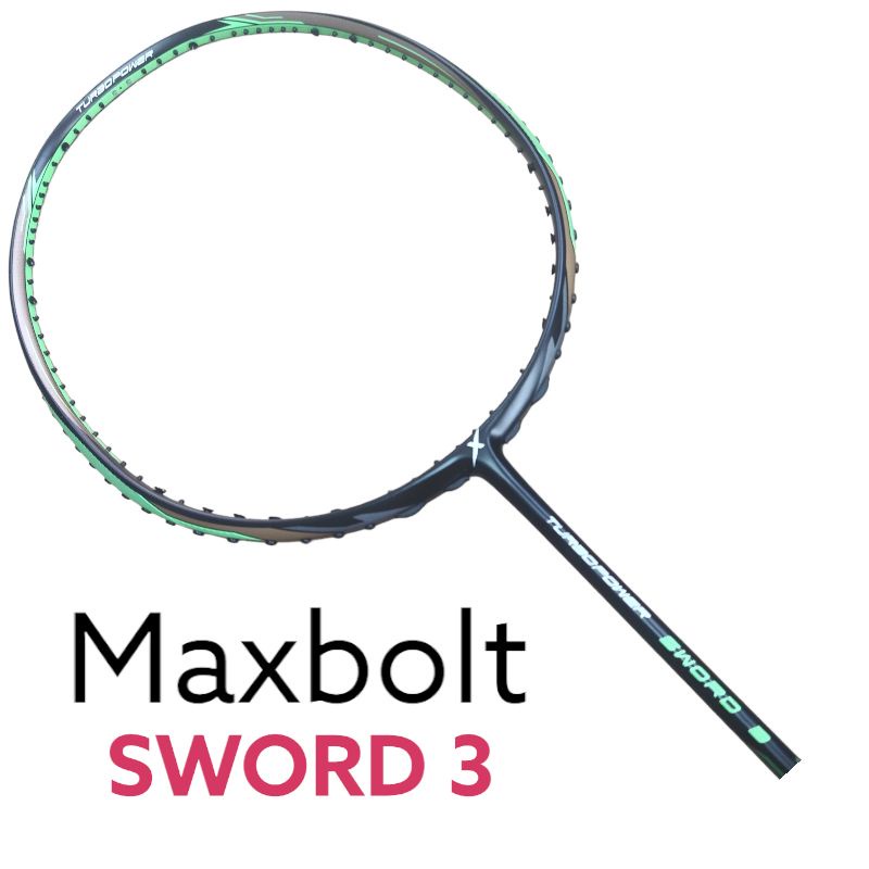 Jual Raket Badminton MAXBOLT TURBO POWER SWORD 3 III TURBOPOWER ...