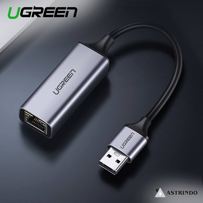 Jual UGREEN Ethernet Adapter USB A 3.0 Gigabit (Alloy) - CM209 PN 50922 ...
