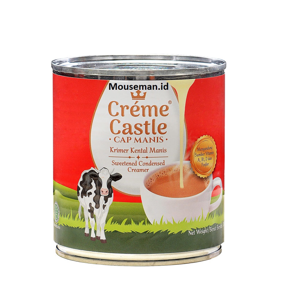 Jual Creme Castle SKM Cap Manis Krimer Kental Manis Sweetened Condensed ...