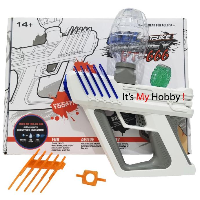 Jual Gel Strike Energy / 7-8 mm Gel ball shooter / Water Gel Blaster ...