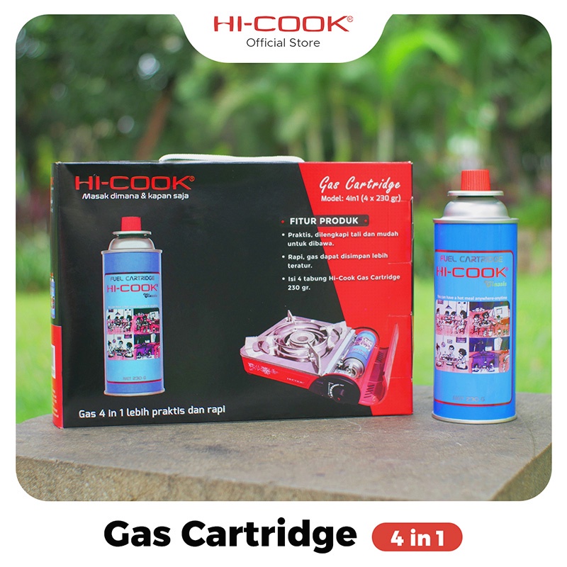 Jual Hi-Cook Gas Cartridge 4in1 | Shopee Indonesia
