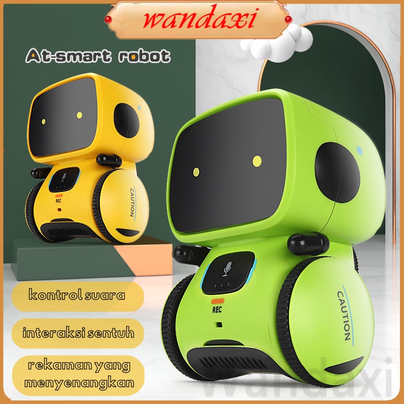 Jual AT SMART ROBOT Mainan Edukasi Anak Model Robot Interaktif dengan ...