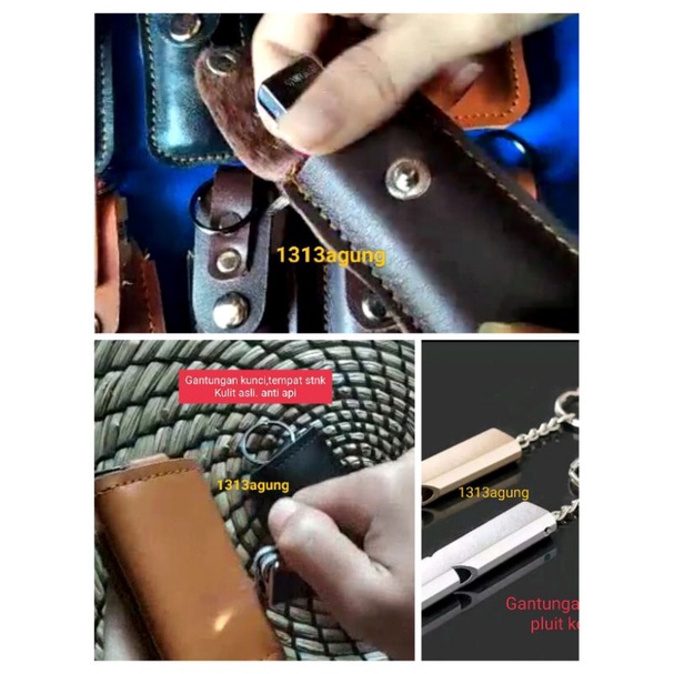 Jual Gantungan kunci obeng peluit Dompet dan kerajinan kulit asli ...