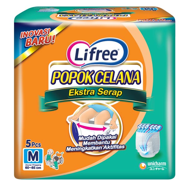 Jual LIFREE POPOK CELANA EXTRA M 5 PCS | Shopee Indonesia