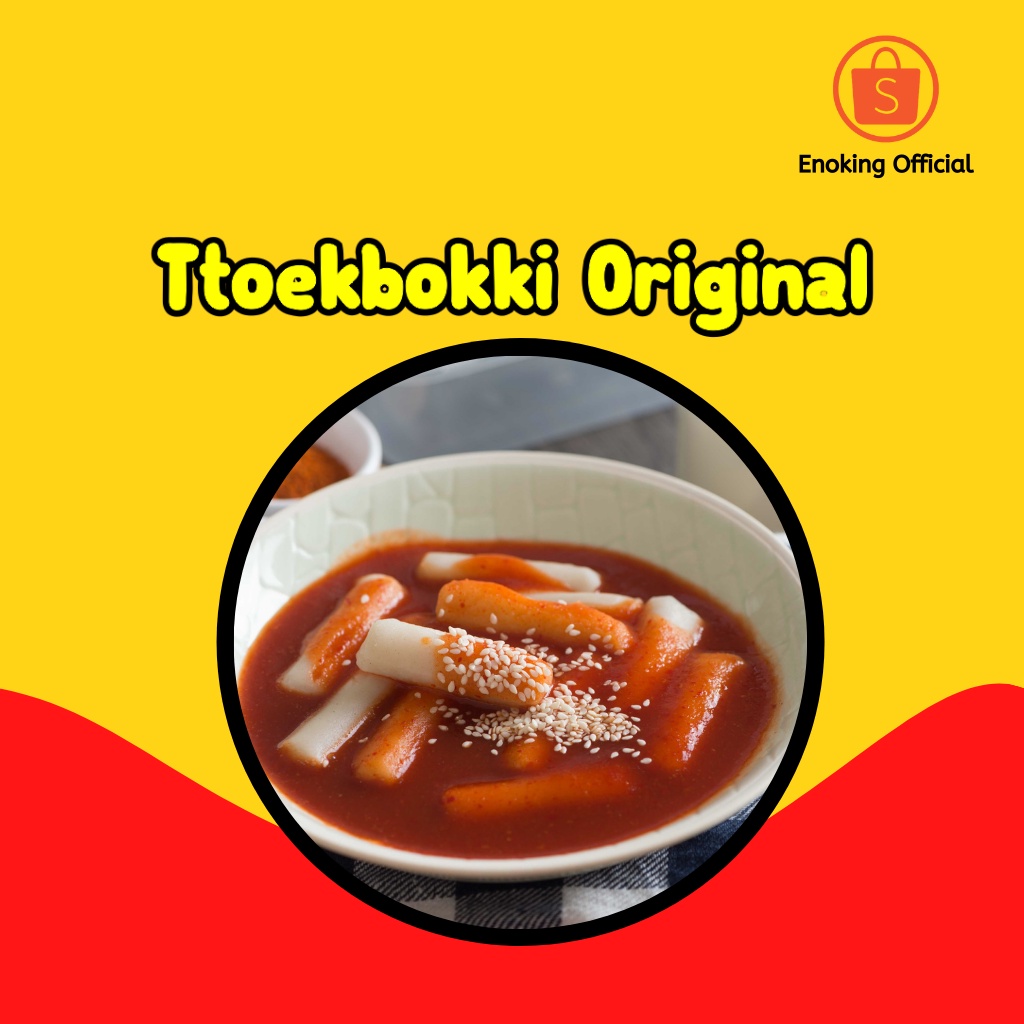 Jual Ttoekbokki Original ~ Jamur Enoki Instan Halal by ENOKING Tteokbokki Toppoki Topoki saus ...