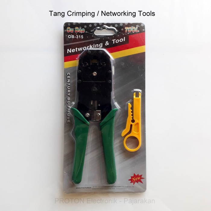 Jual ] Networking Tools Century Tang crimping LAN RJ45 potong kabel 3 ...