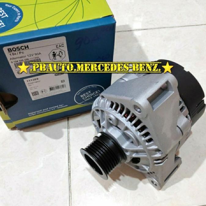 Jual Alternator 90A W124 Bosch Cargo / Dinamo Cas Amper Mercy #Original ...