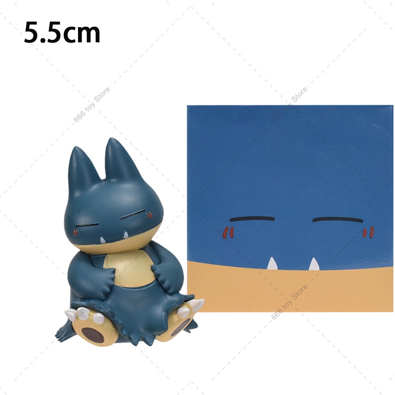 Jual Mini Pokemon Cute Psyduck Snorlax Munchlax Sleeping Ver. Kawaii ...