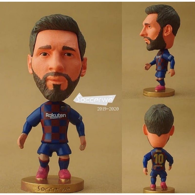 Jual Soccerwe Soccer Action Figure Lionel Messi Barcelona | Shopee ...