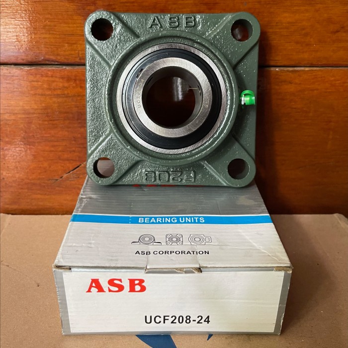 Jual Terlaris Bearing Pillow Block Ucf 208-24 Asb / F208 - 24 Asb ( As 38.1 Mili ) | Shopee ...