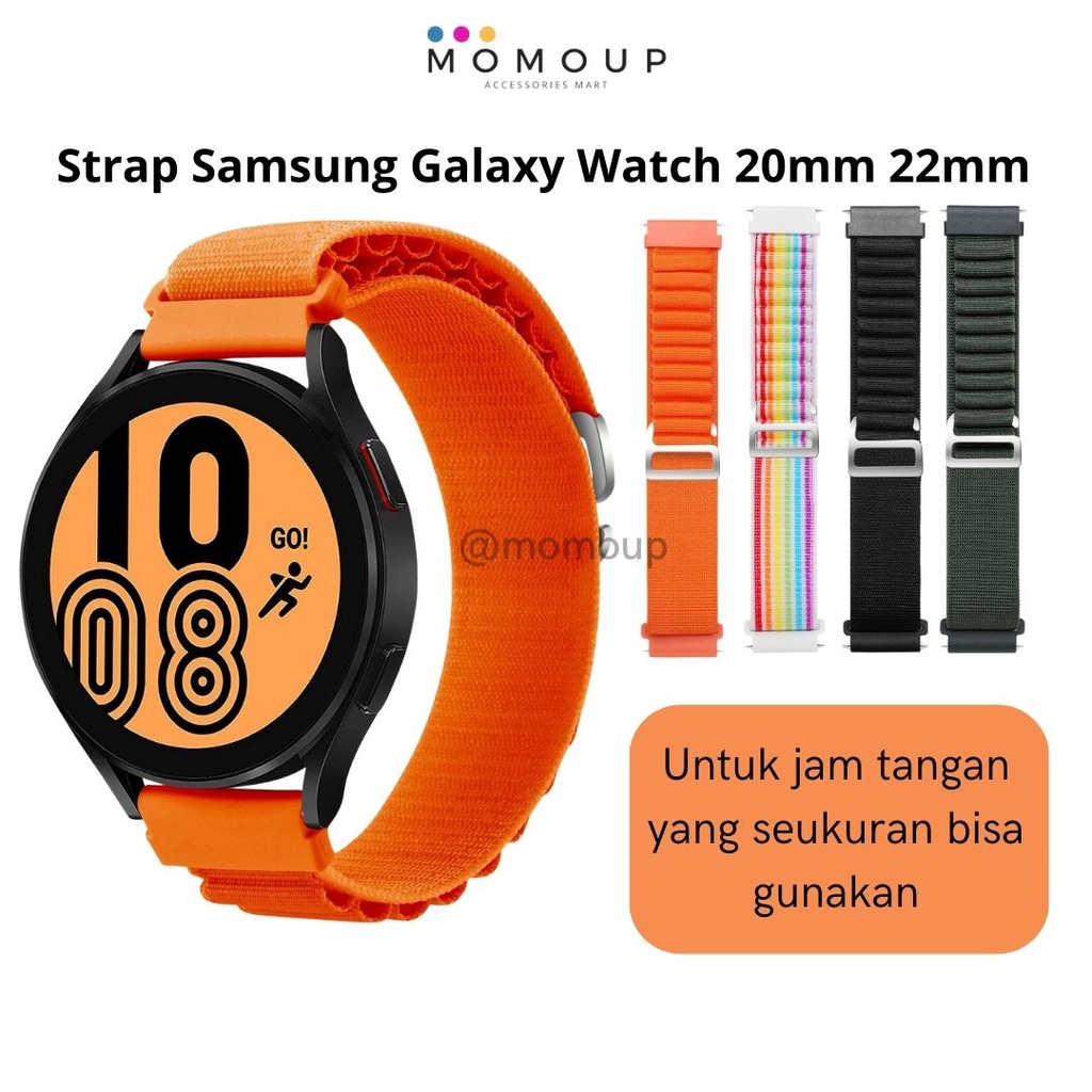 Jual Strap Alpine Loop Samsung Galaxy Watch 20mm 22mm Strap Huawei ...