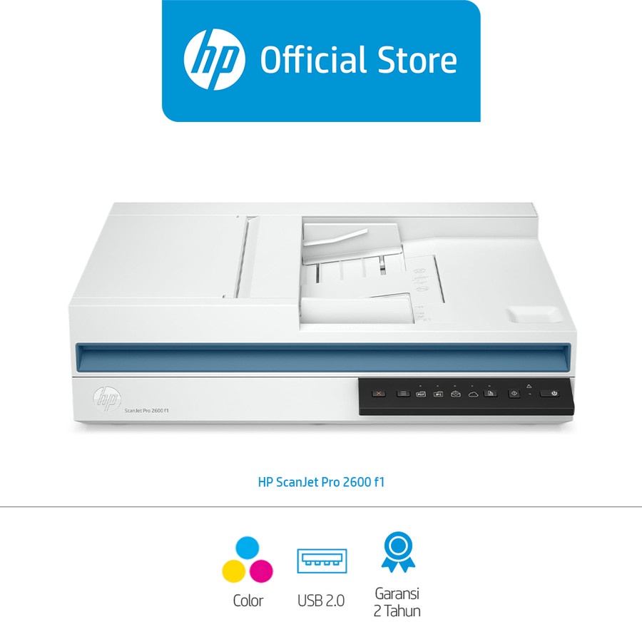 Jual HP ScanJet Pro 2600 f1 Flatbed Scanner / Duplex / ADF | Shopee ...
